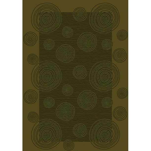 Milliken Innovations Area Rug WABI TOBACCO Wabi Tobacco Loops Rings 2' 1" x 7' 8" Runner ...