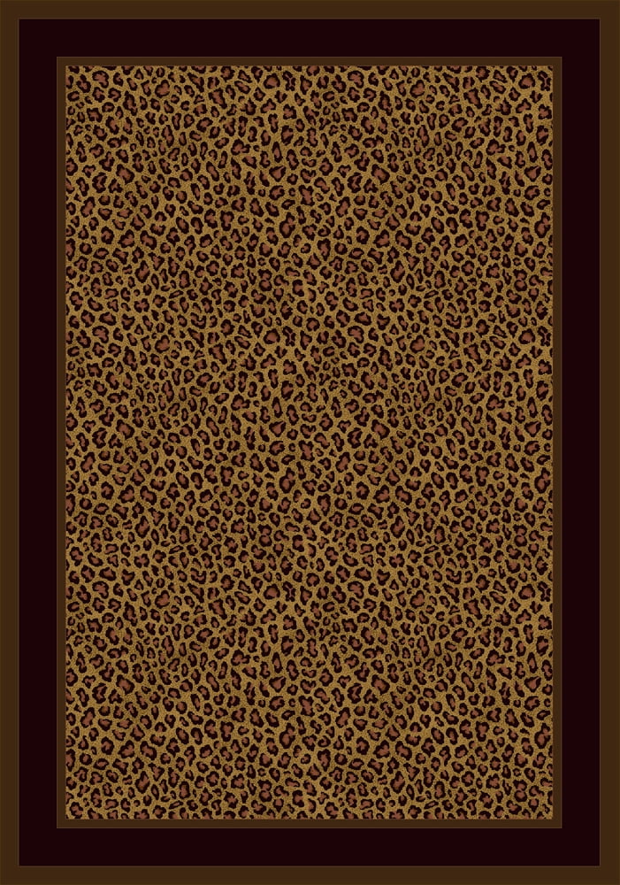 Milliken Innovations Area Rug ZIMBALA LEOPARD Zimbala Leopard Leopard ...