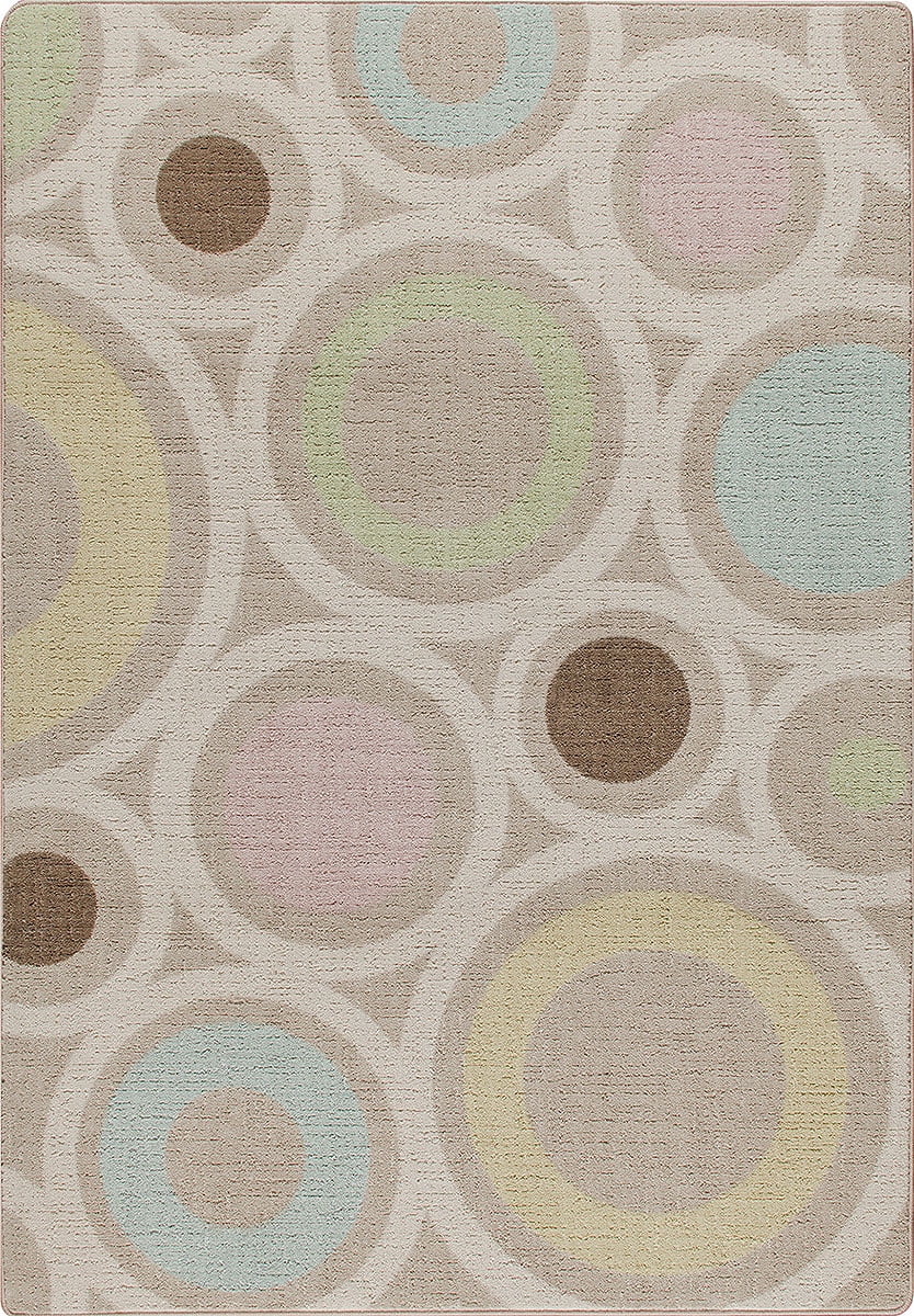 Milliken Mix & Mingle Area Rug In Focus Pastel Stainmaster Retro 2' 8 ...