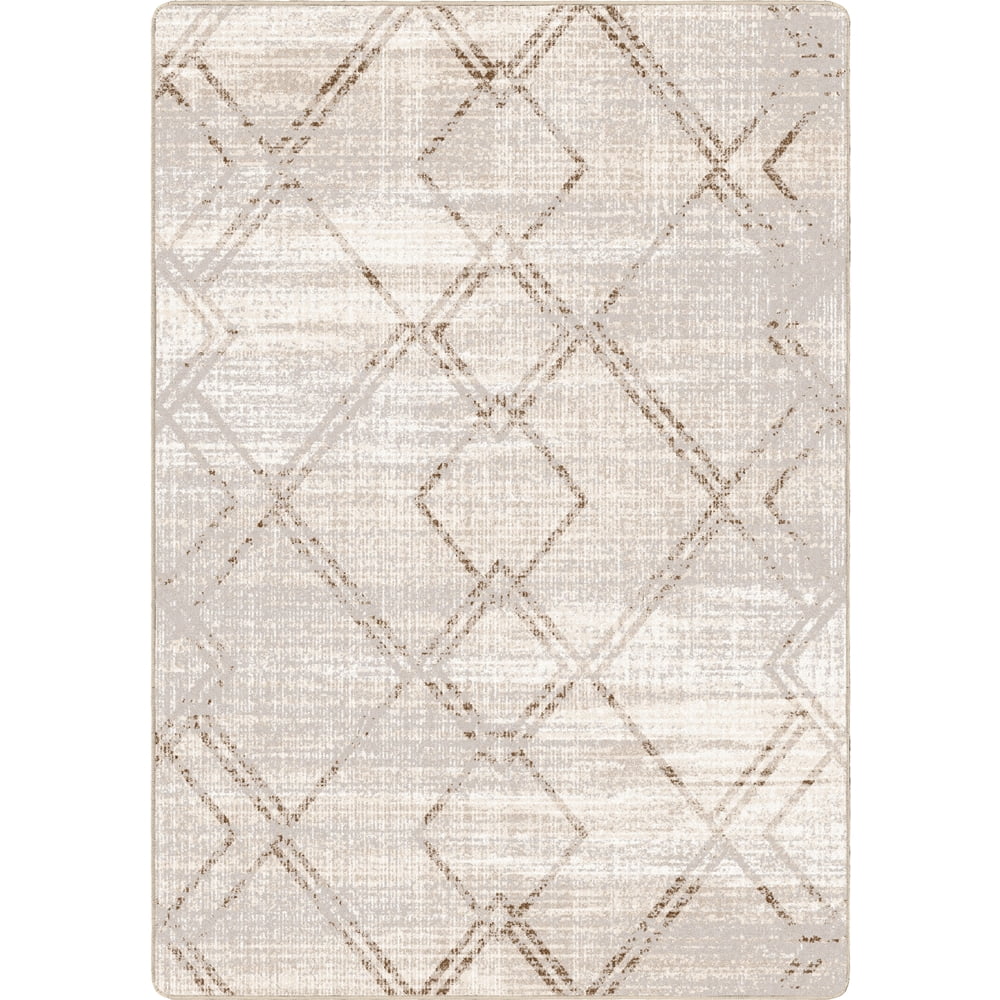 Milliken Residency Area Rug MODERN DIAMOND Modern Diamond Beige Modern ...