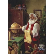 Milliken Seasonal Inspirations Area Rug Santa Gift 02001 Workshop 5' 4 ...