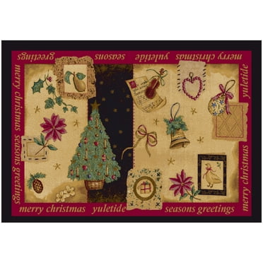 Milliken Seasonal Inspirations Area Rug America Patchwork 07350 Denim 3 ...