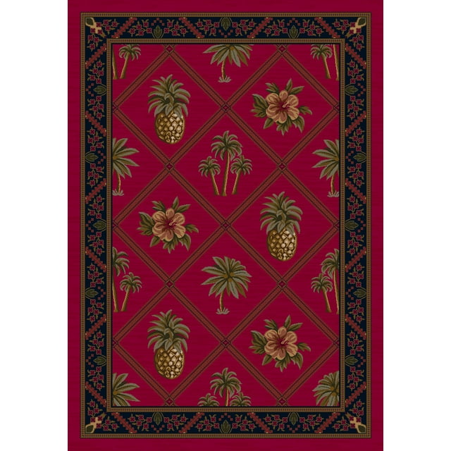 Milliken Signature Area Rug BRISTOL BAY RUBY Bristol Bay Ruby 3' 10" x ...