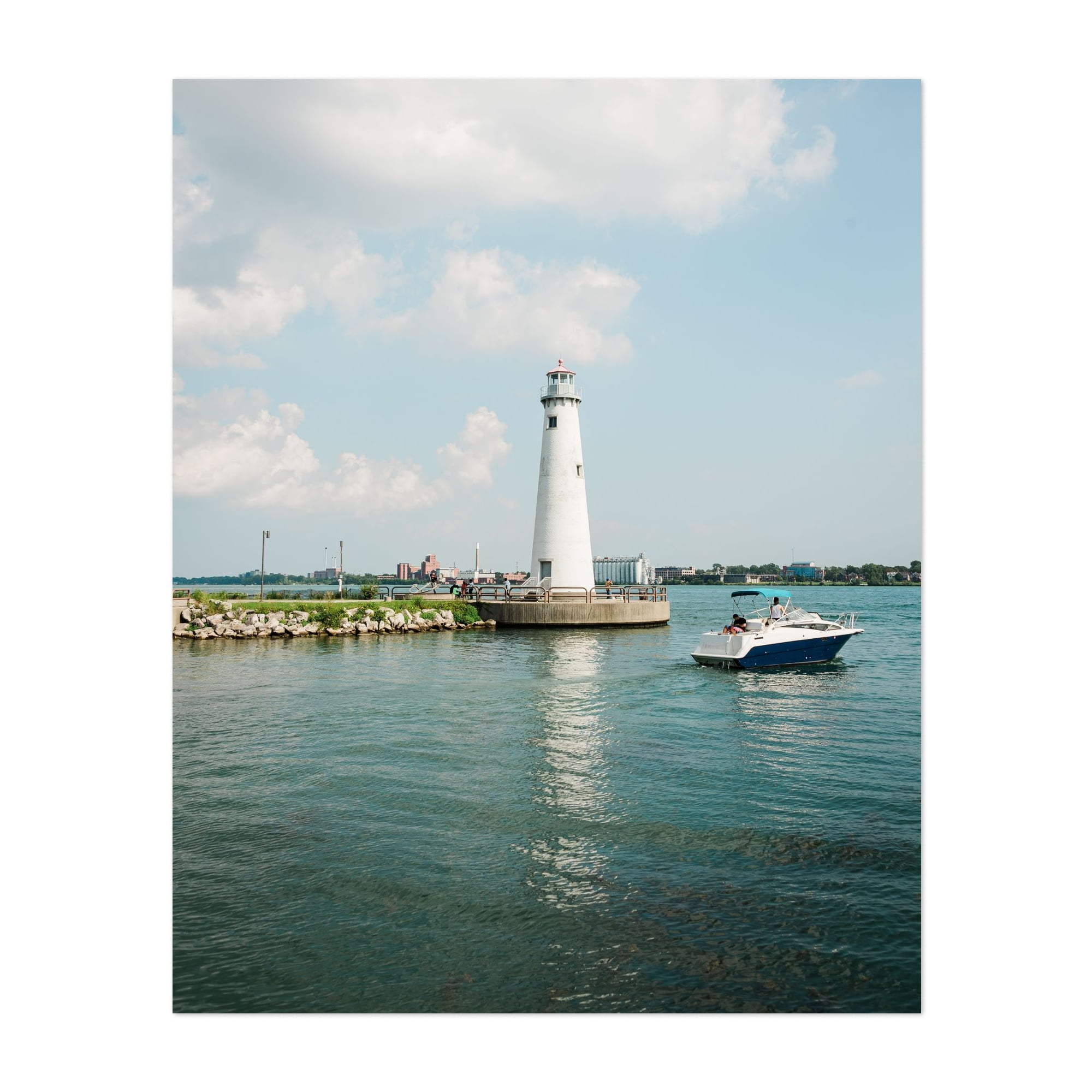 Milliken State Park Lighthouse 01 - Detroit Michigan Photography ...