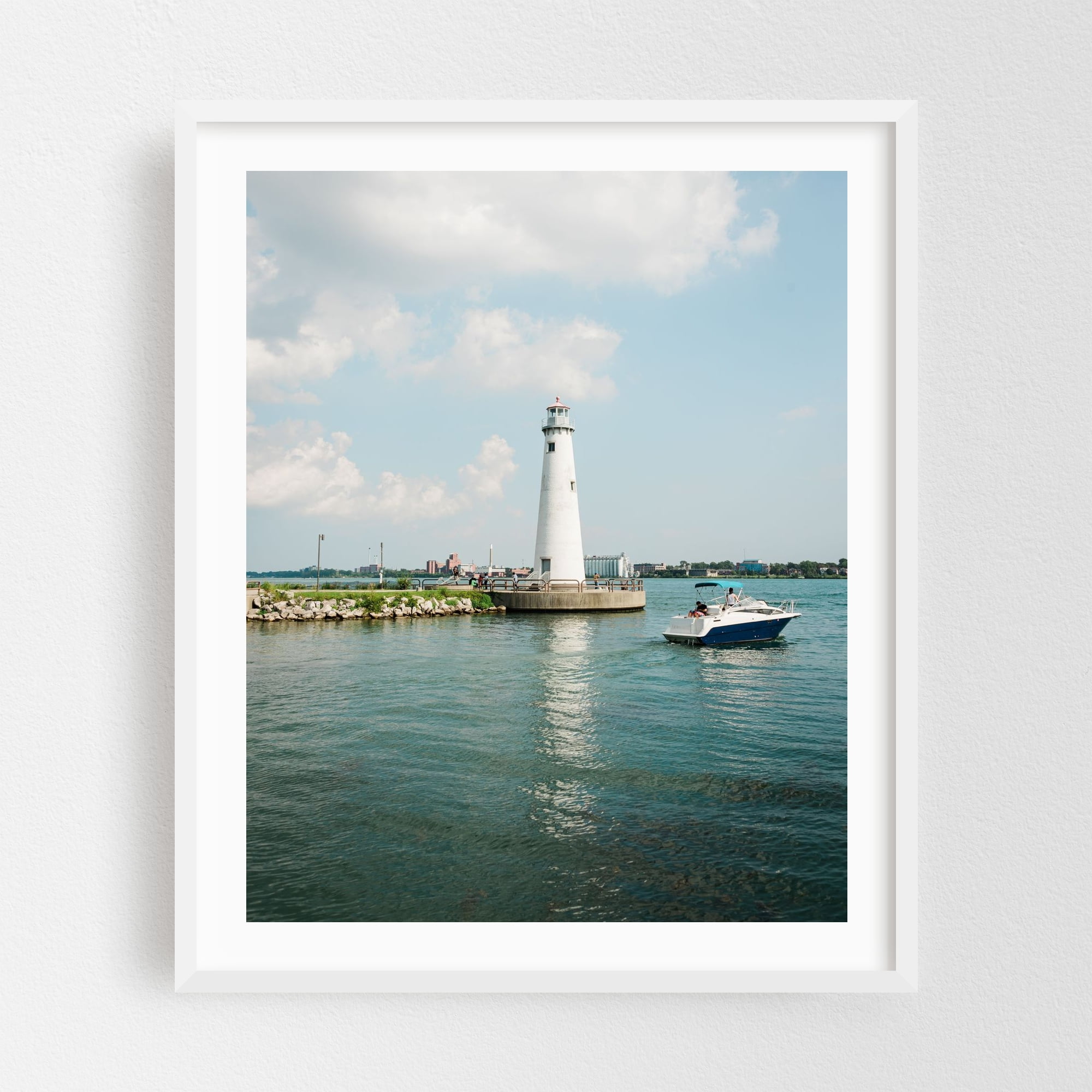 Milliken State Park Lighthouse 01 - Detroit Michigan Photography ...