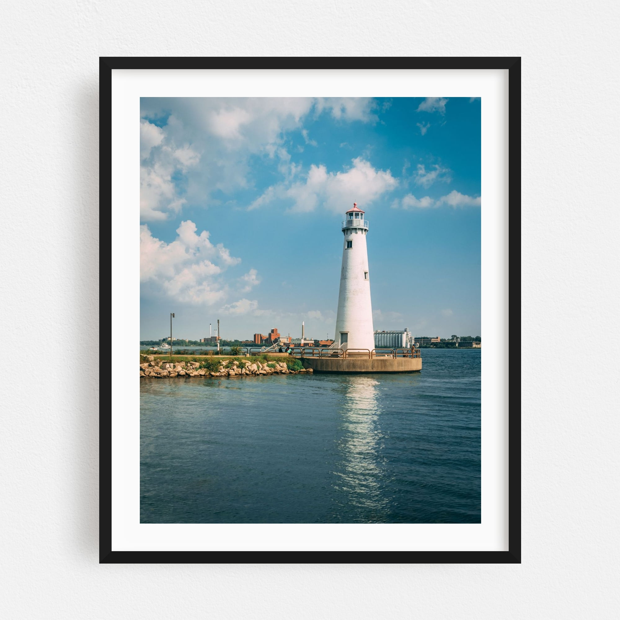 Milliken State Park Lighthouse 02 - Detroit Michigan Photography ...