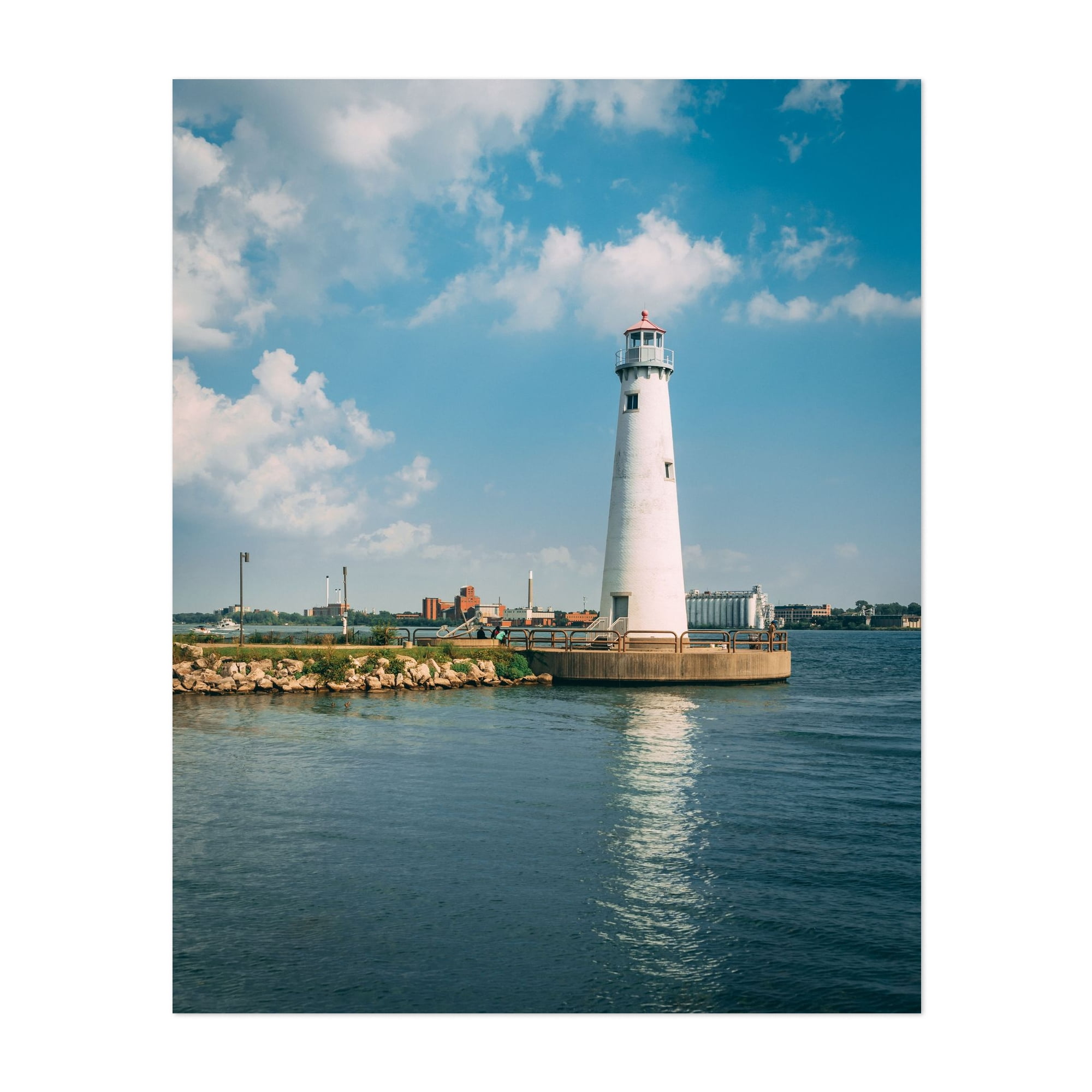 Milliken State Park Lighthouse 02 - Detroit Michigan Photography ...