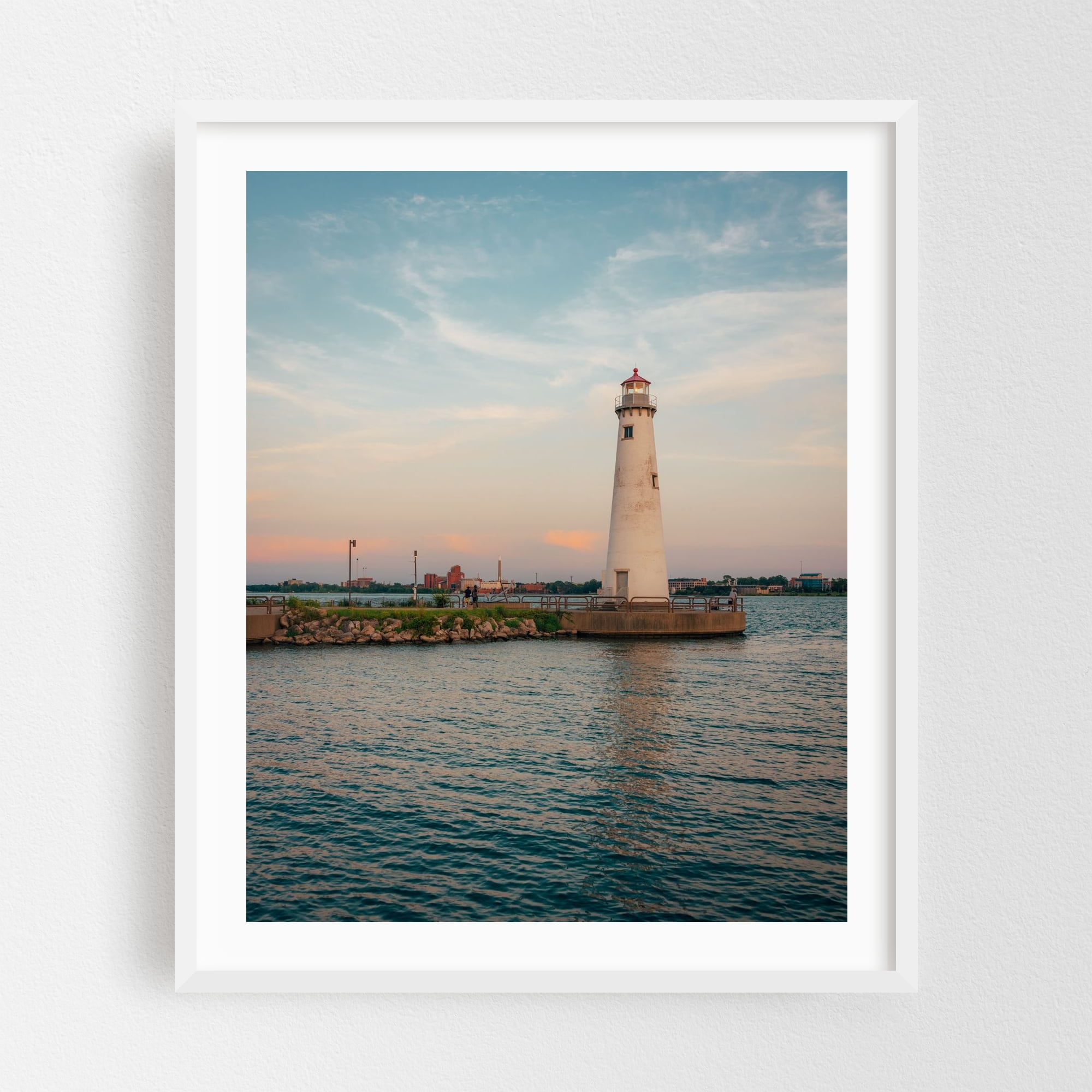 Milliken State Park Lighthouse 03 - Detroit Michigan Photography ...