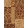 Milliken Top 30 Area Rug Hadley Sedona Damask Patches 3' 10" x 5' 4 ...