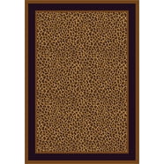 nuLOOM Annette Modern Leopard Print Area Rug, 4' x 6', Baby Pink ...