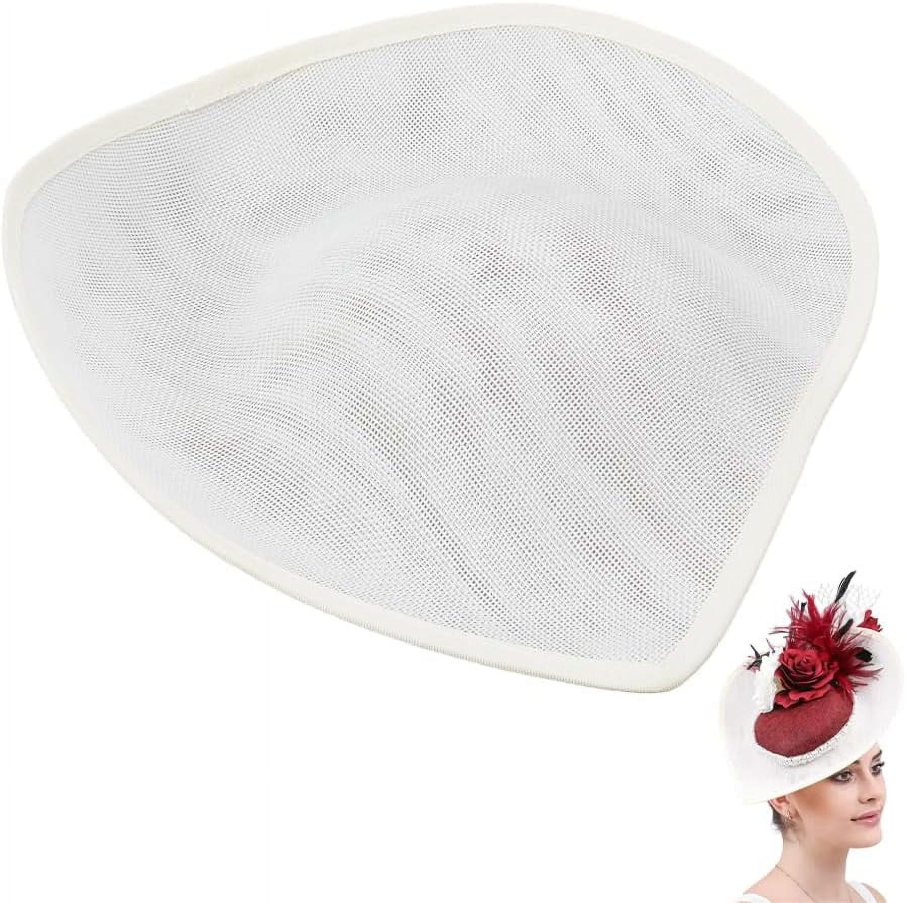 Millinery Hat Base Linen Fascinator Hat Base Millinery Women Hat Making ...