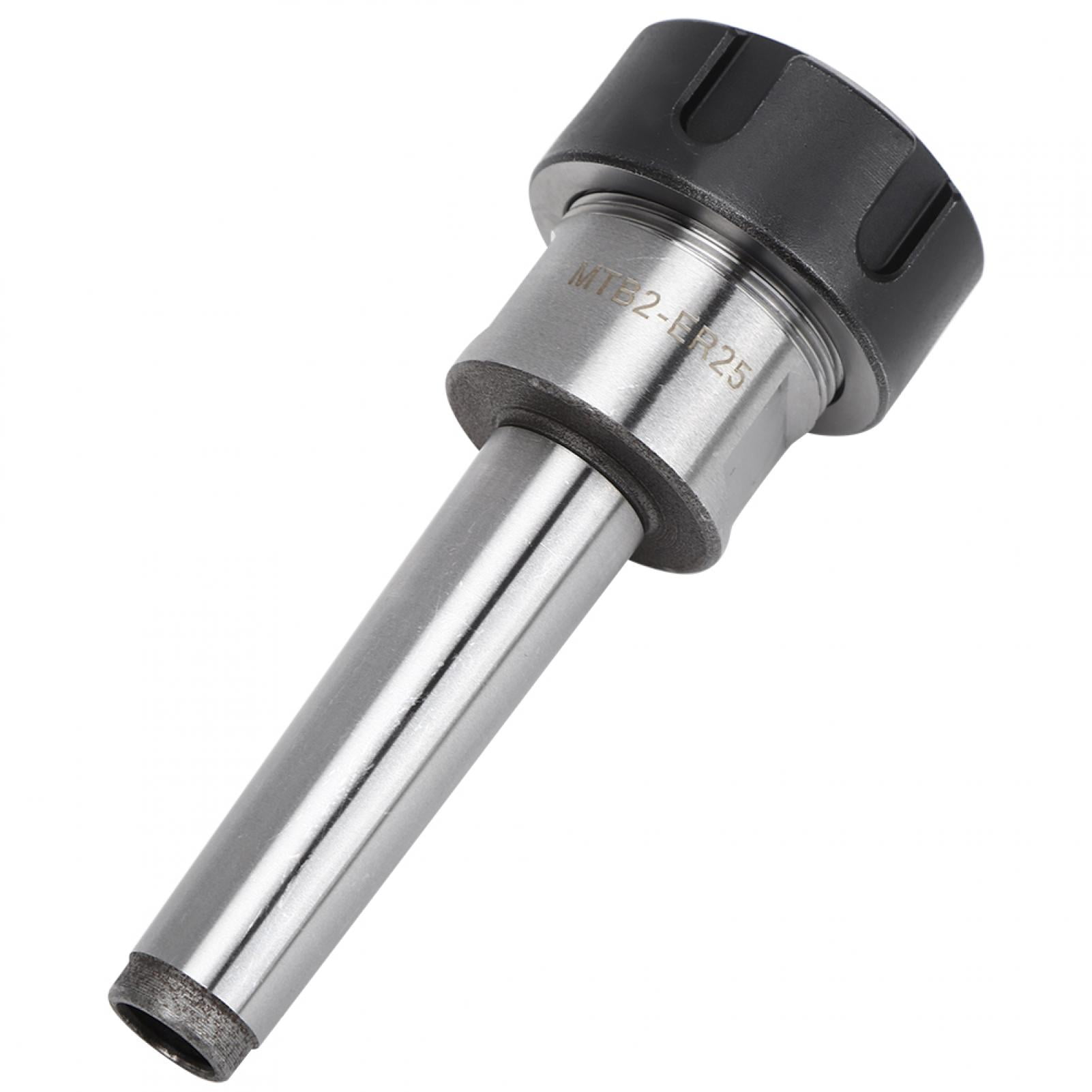 Milling Collet Chuck Tool Holder, ER25 MT2 40CR Clamping Range 1-16mm ...