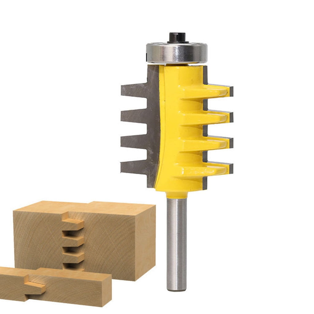 Milling Cutter 8mm Shank Adjustable Box & Finger Joint Router Bit ...