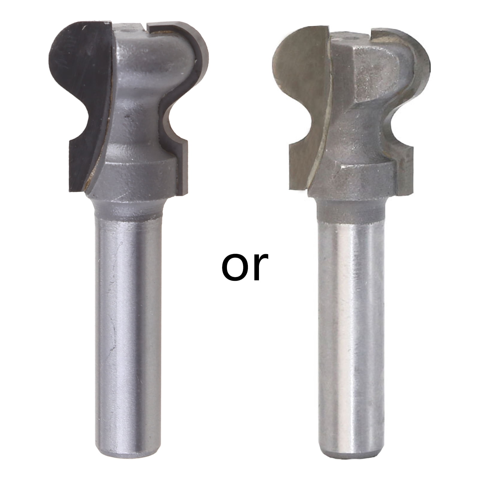Milling Cutter 8mm Shank Router Bits Carbide Alloy Double Finger Bit ...