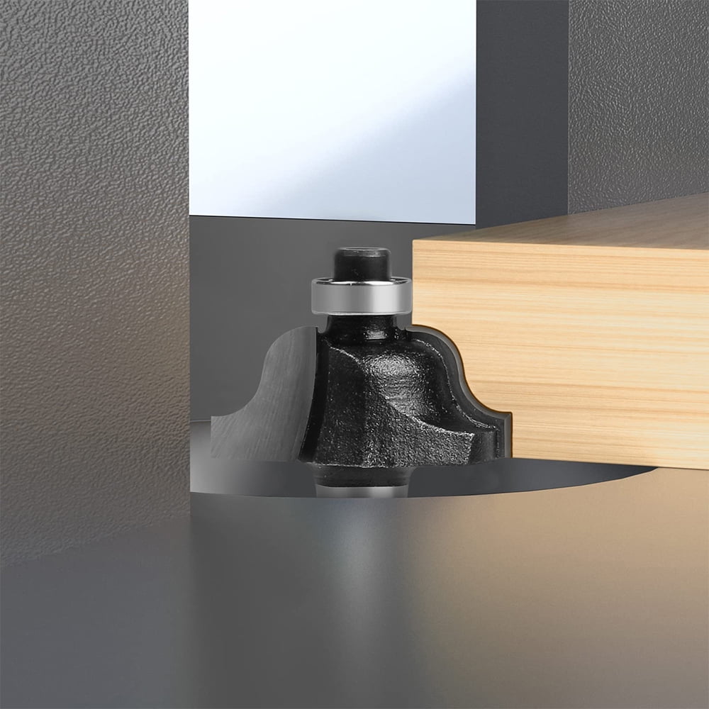 Milling Cutter,Chamfer 15pcs Cutter 8mm Router Bit Set 8mm Shank Fillet ...