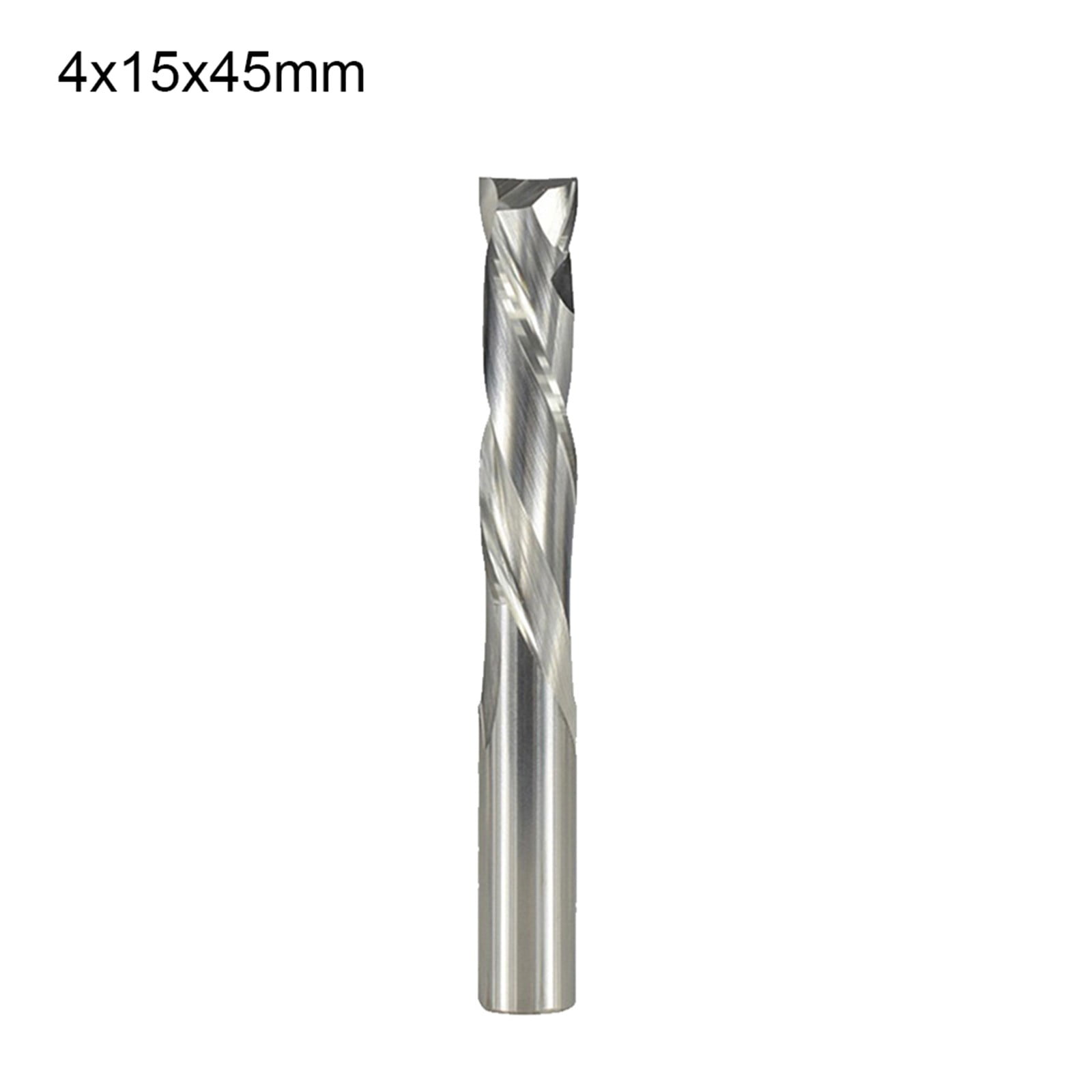Milling Cutter Two Flute Compression Up/Down Cut Spiral Router Bit CNC ...