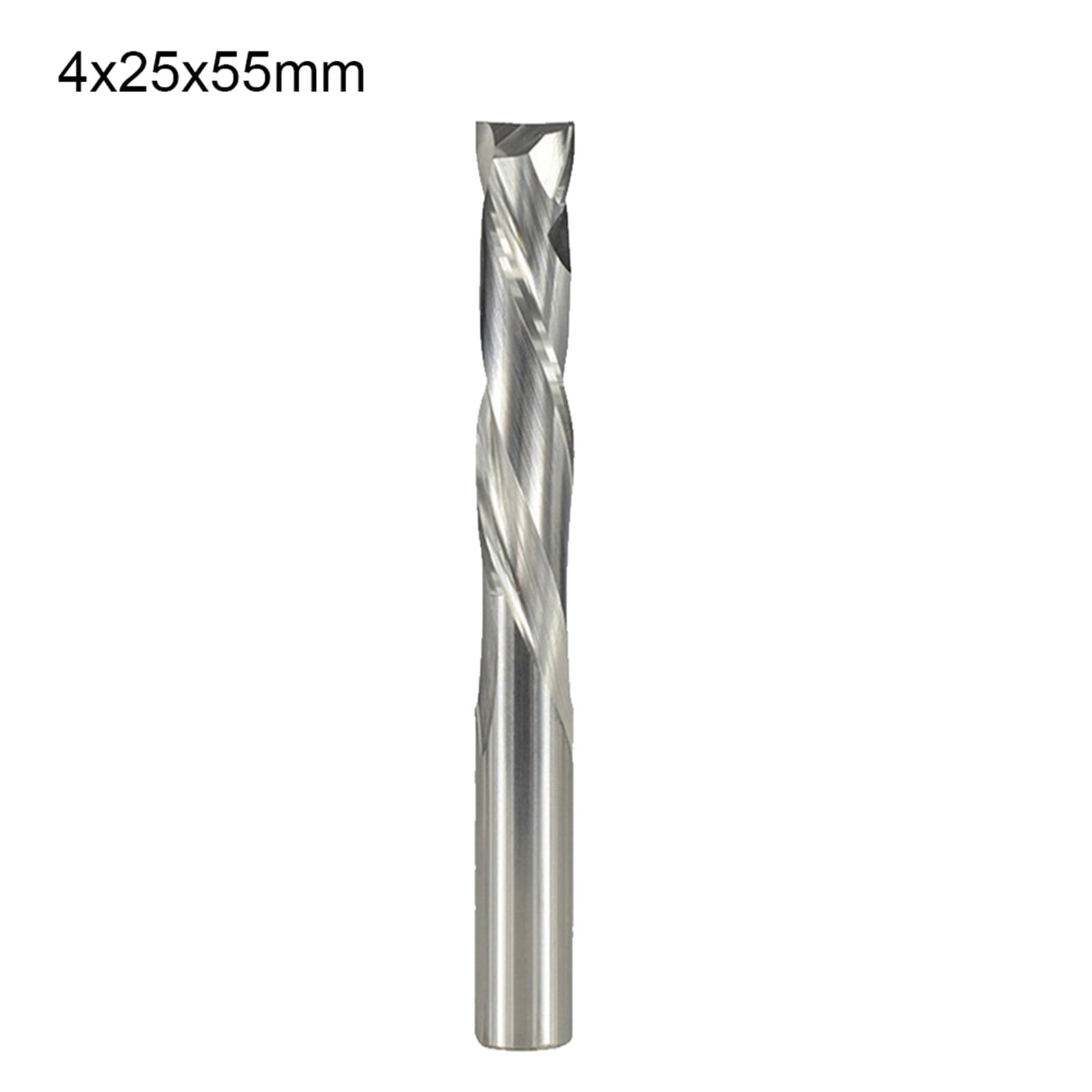 Milling Cutter Two Flute Compression Up/Down Cut Spiral Router Bit CNC ...