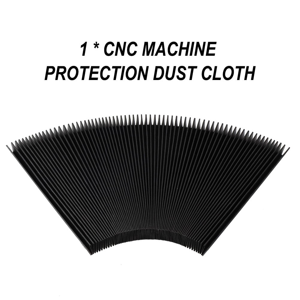 Milling Machine Flexible Protective Flat Accordion Bellows Cover-Tool ...