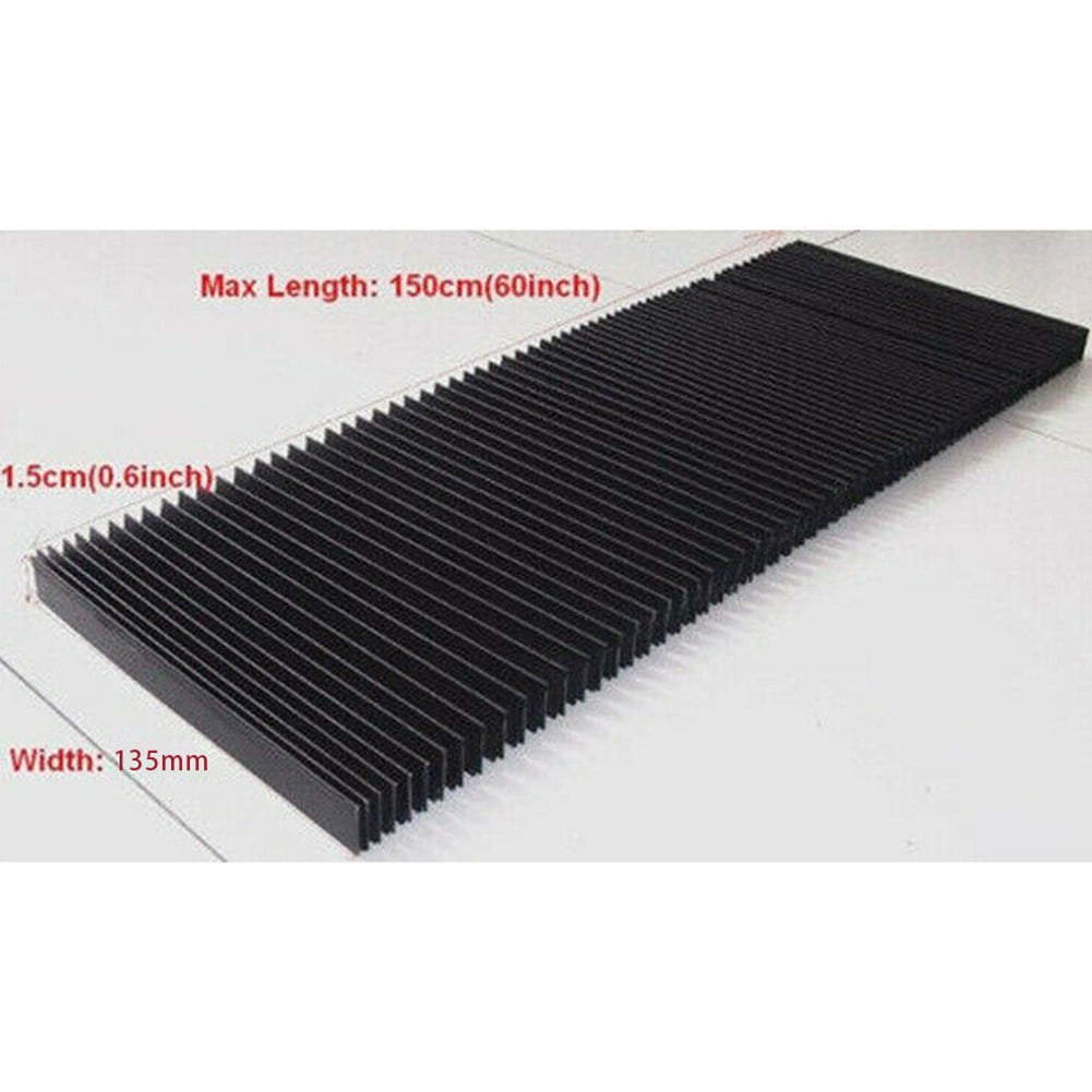 Milling Machine Flexible Protective Flat Accordion Bellows Cover Tool ...