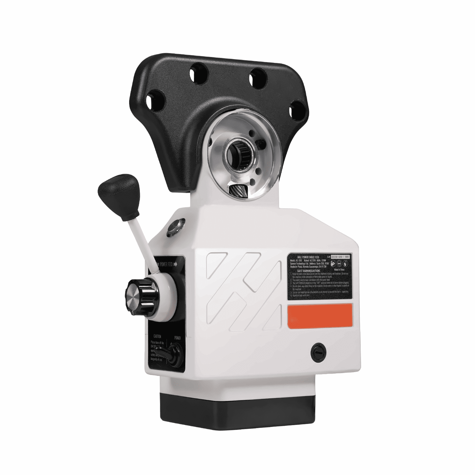 Milling Machine Power Feed X-Axis, 150 in-lb Torque 0-200RPM 120V Mill ...