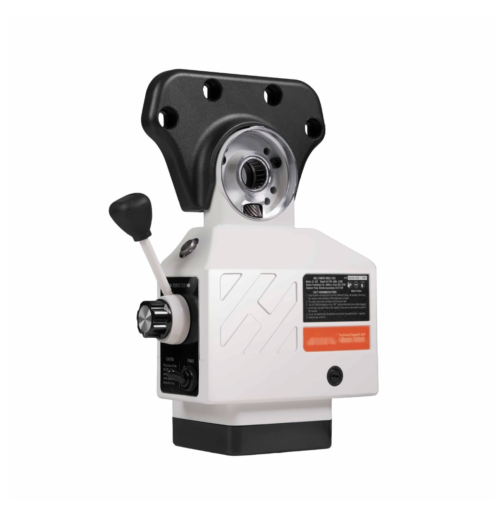 Milling Machine Power Feed - X-Axis Table Feed, 450 in-lb Torque, 0-200 ...