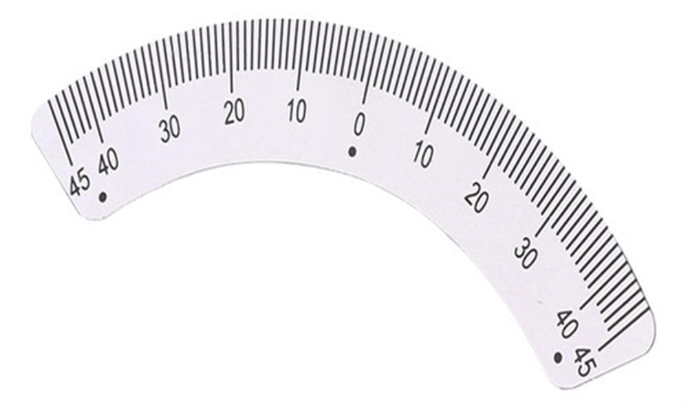 Milling Machine Protractor Ruler Angles Scale - Walmart.com