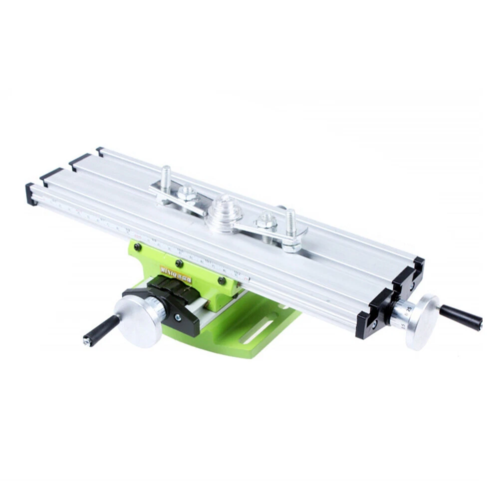 Milling Machine Work Table Compound Cross Slide Bench Drill Press Vise ...
