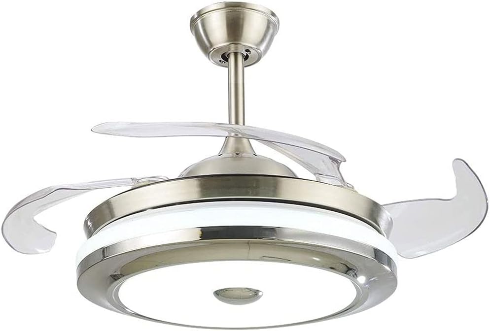 A Million 42” Modern Ceiling Light with Fans, LED Chandelier Remote ...