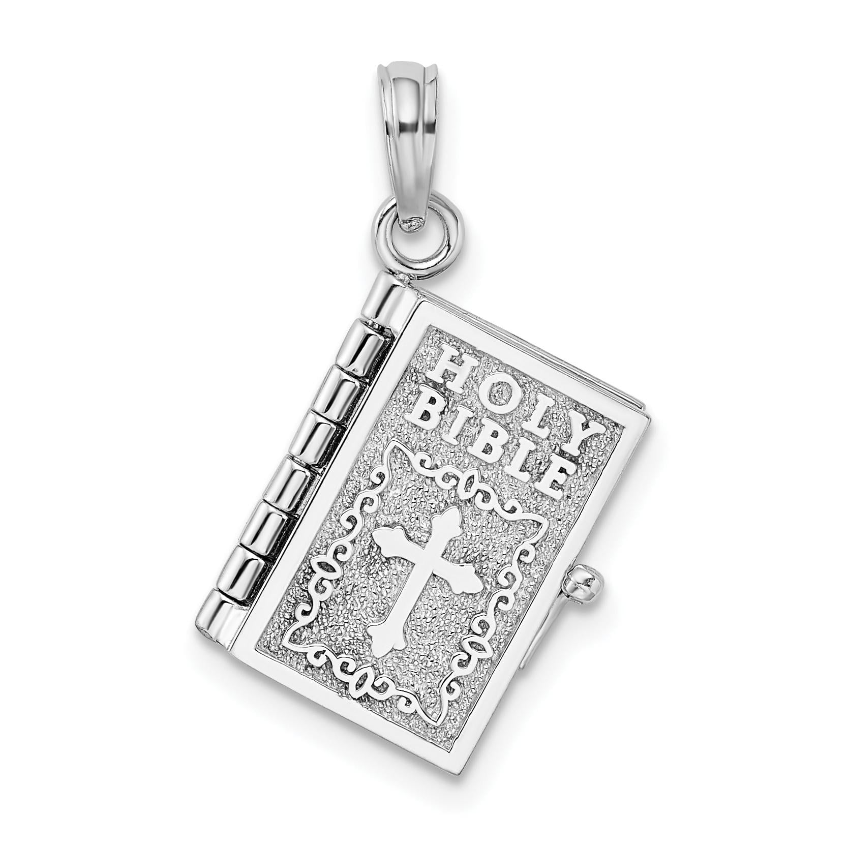 Million Charms 925 Sterling Silver Religious Charm, Polished 3D ...