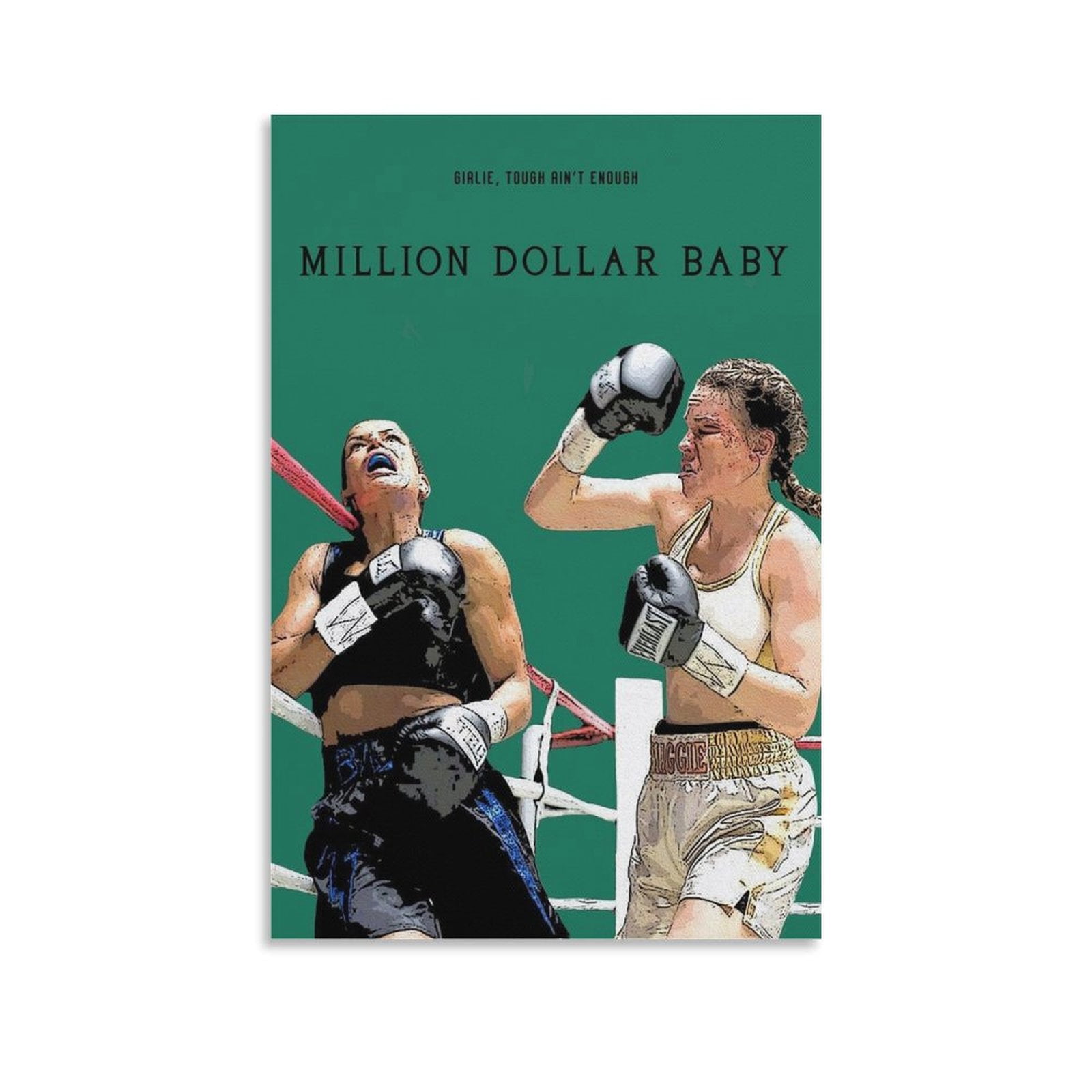 Million Dollar Baby Movie Poster (1) Artworks Picture Print Poster Wall ...