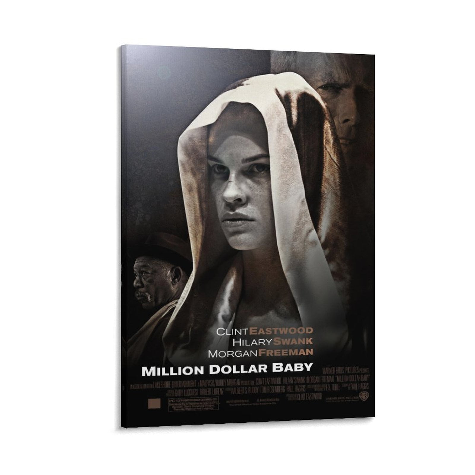 Million Dollar Baby Movie Poster (13) Canvas Art Poster and Wall Art ...