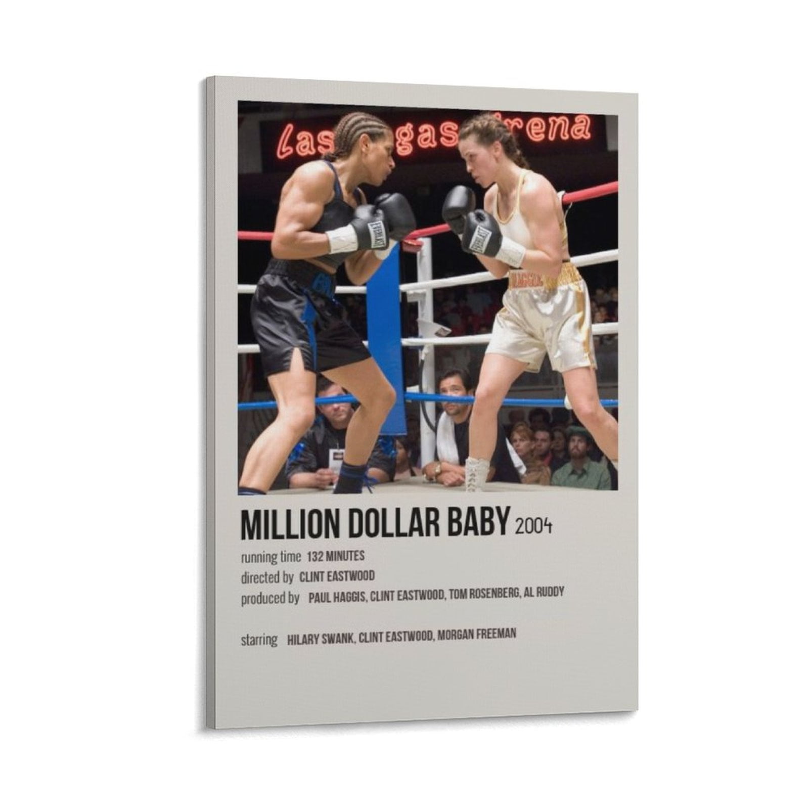 Million Dollar Baby Movie Poster (3) Artworks Picture Print Poster Wall ...