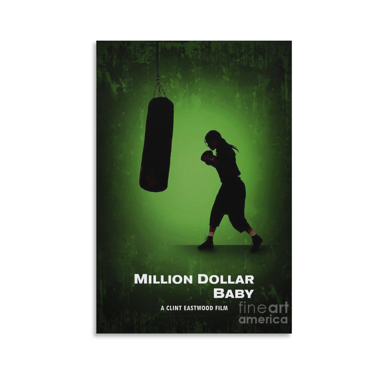 Million Dollar Baby Movie Poster (5) Posters Wall Art Painting Canvas ...