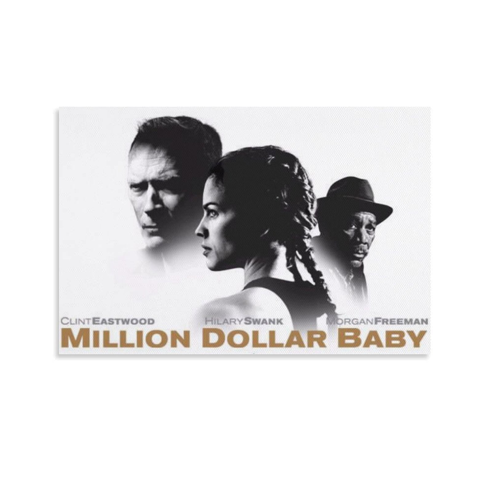 Million Dollar Baby Movie Poster (9) Artworks Canvas Poster Room ...