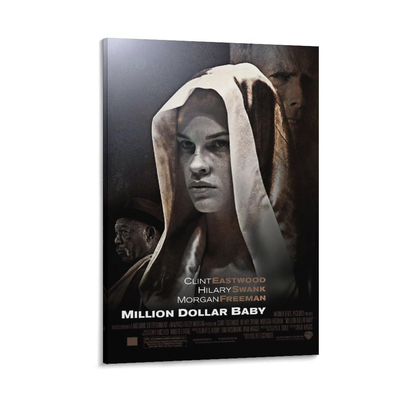 Million Dollar Baby Movie Posters Poster Decorative Painting Canvas ...