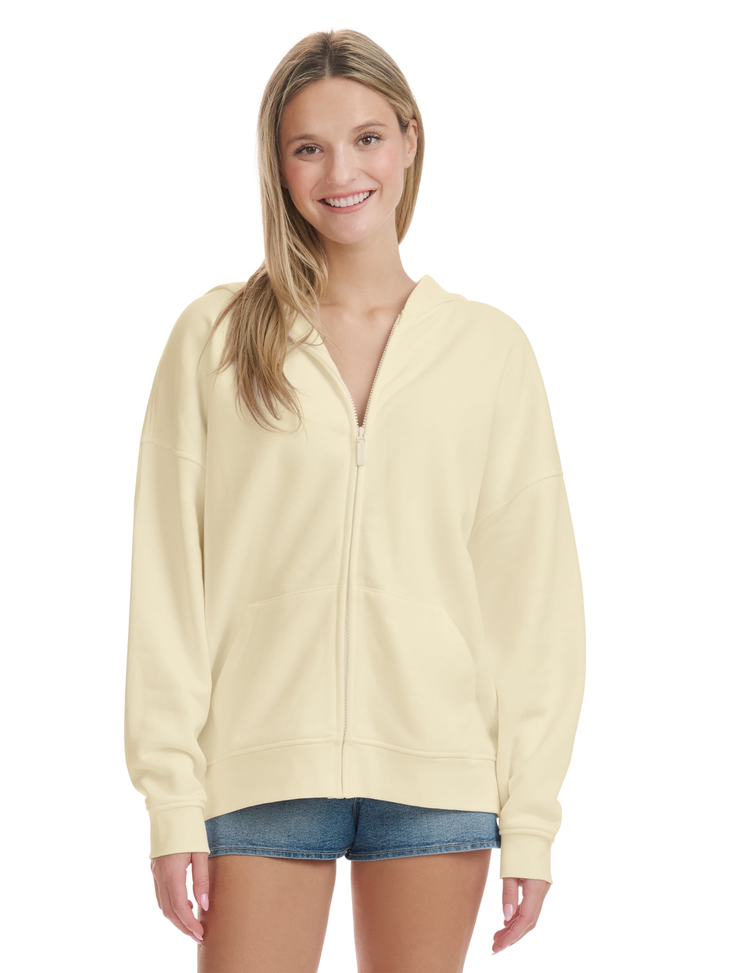 Mills by Millie Bobby Brown Women's Fleece Zip Hoodie, Sizes XXS-XXL ...