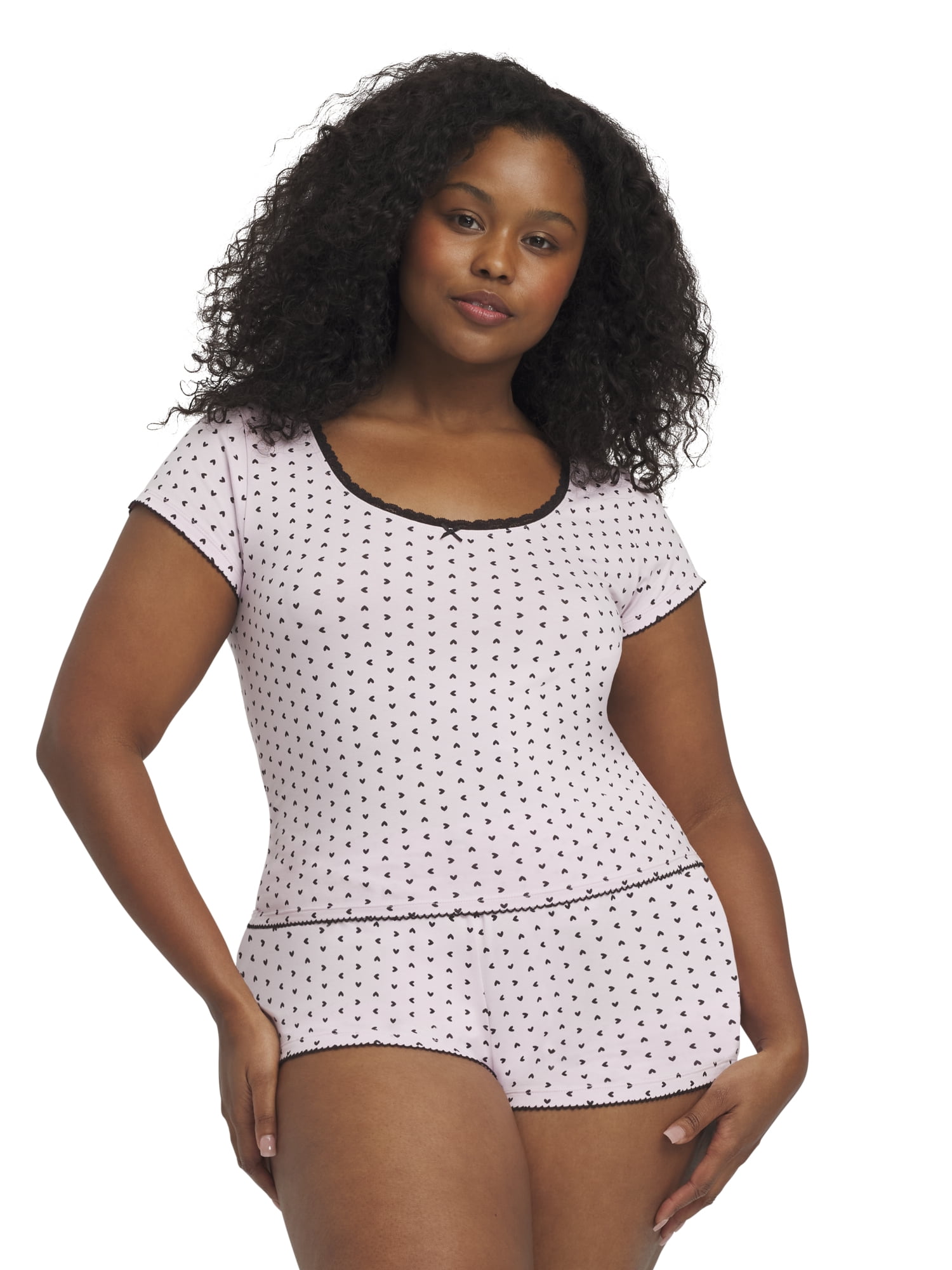 Mills by Millie Bobby Brown Women's Printed Stretch Jersey Cap Sleeve ...