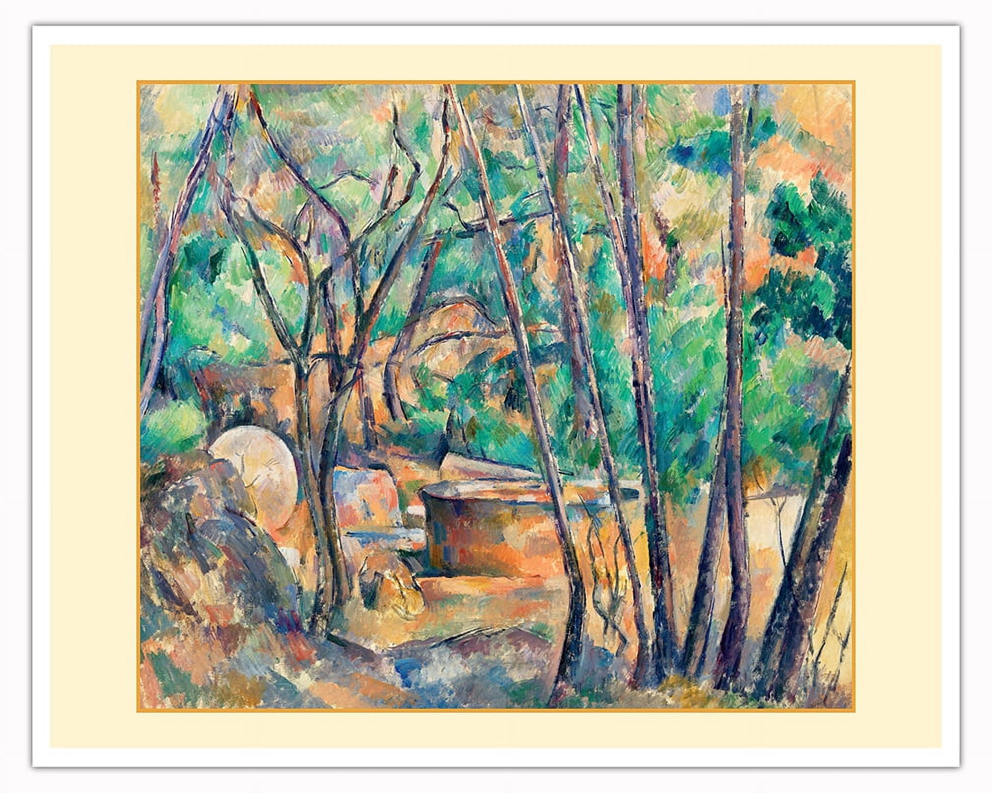 Millstone and Cistern under Trees (La Meule et Citerne en Sous-Bois ...