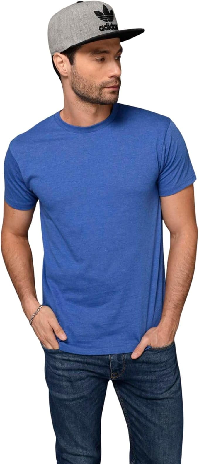 Milltex Men’s Lightweight Premium Cotton T-Shirt | 100% Combed Cotton ...