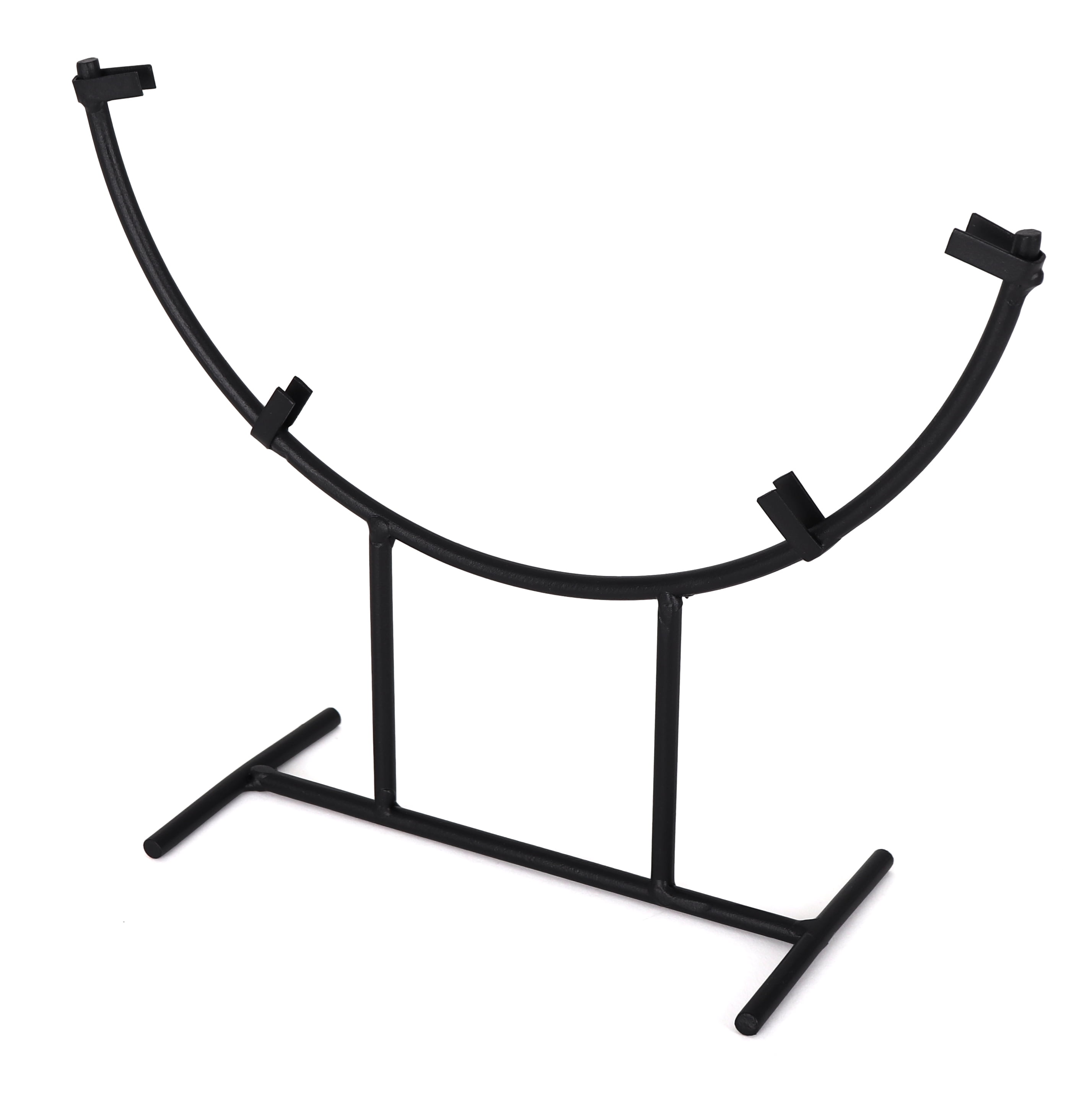 Milltown Merchants 10" Essential Round Black Metal Display Stand - 1 ...