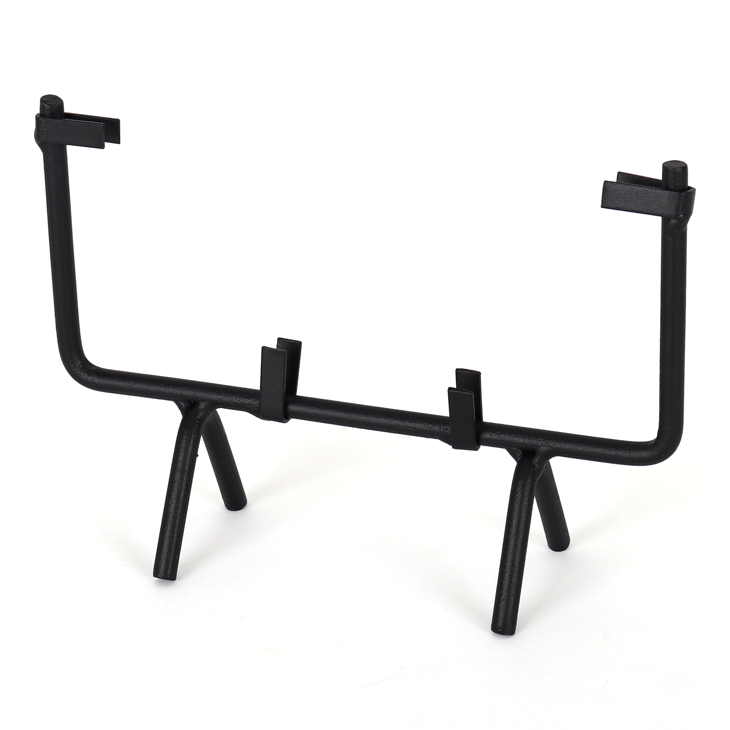 Milltown Merchants Black Metal Square Plate Display Stand - 1 Pack ...