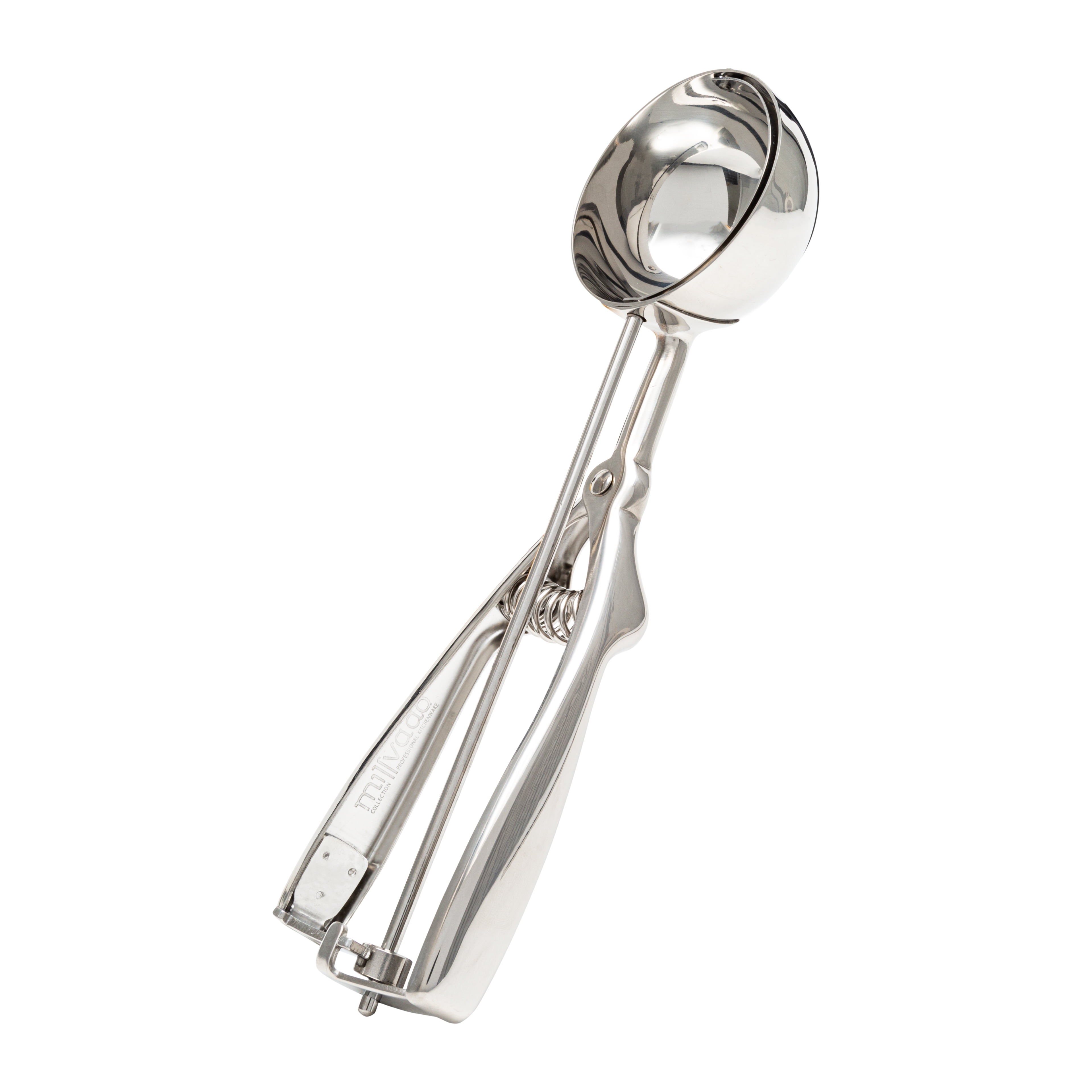 Millvado Stainless Steel Ice Cream and Cookie Scoop | Large Sized ...