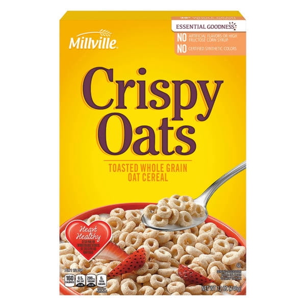 Millville Crispy Oats Cereal, 12 oz - Walmart.com