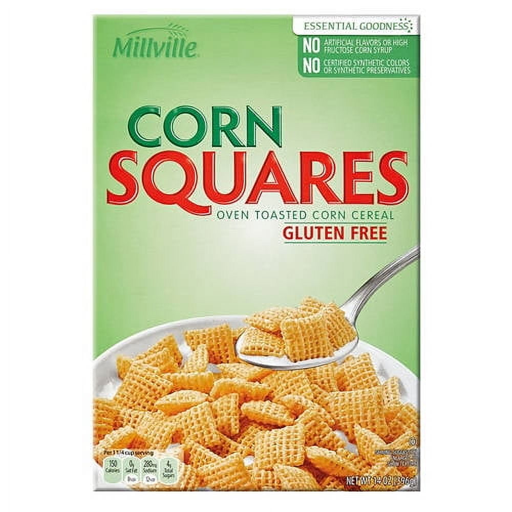 Millville Gluten Free Corn Squares Cereal, 14 oz - Walmart.com
