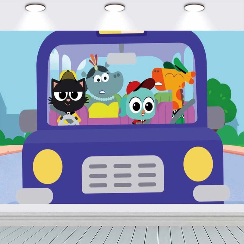 Milo Cartoon TV Series Backdrop Background Banner Birthday Party ...