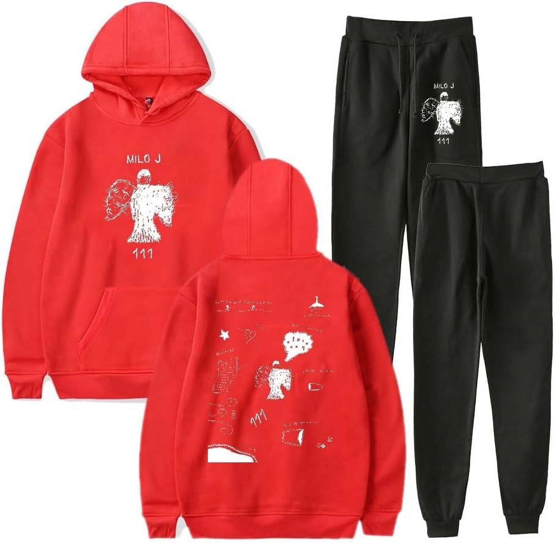 Milo J Singer Hoodies Set 111 Album Merch Print Women Men Fashion ...