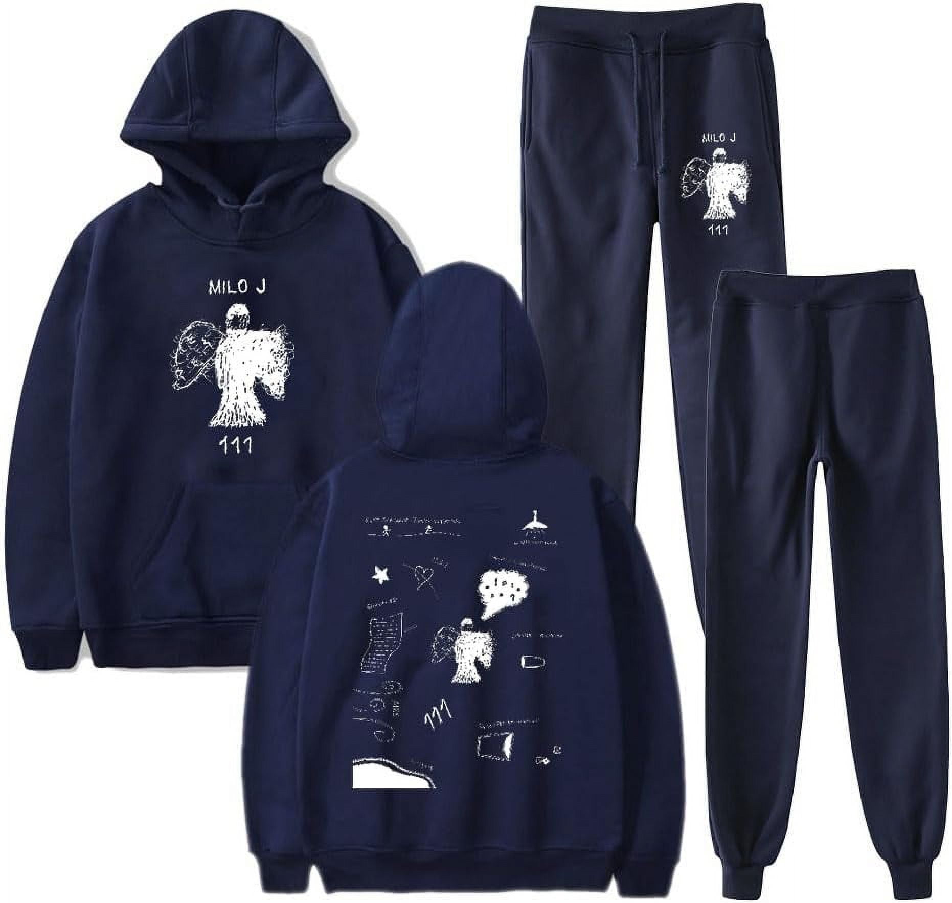 Milo J Singer Hoodies Set 111 Album Merch Print Women Men Fashion ...