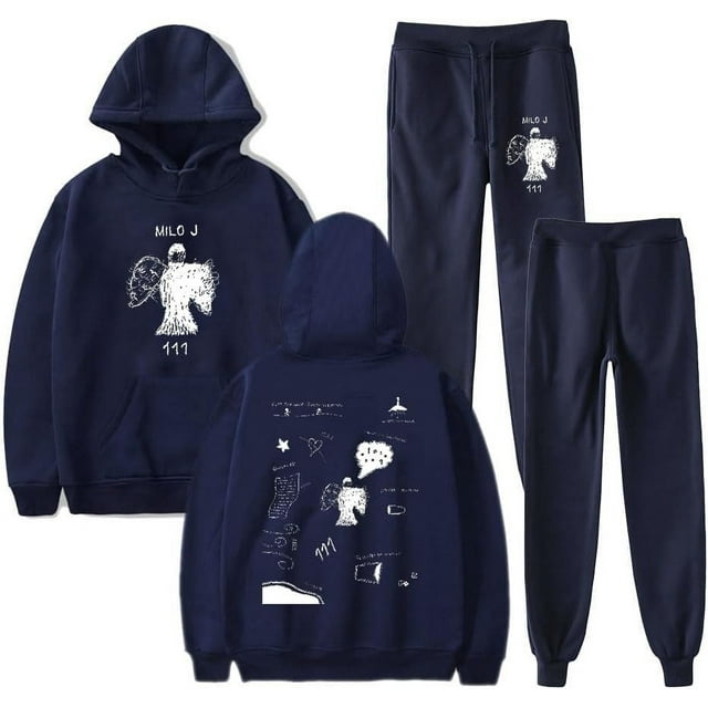 Milo J Singer Hoodies Set 111 Album Merch Print Women Men Fashion ...