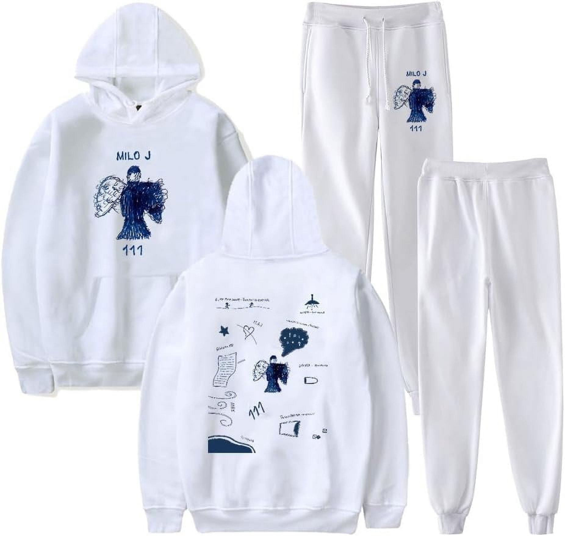Milo J Singer Hoodies Set 111 Album Merch Print Women Men Fashion ...