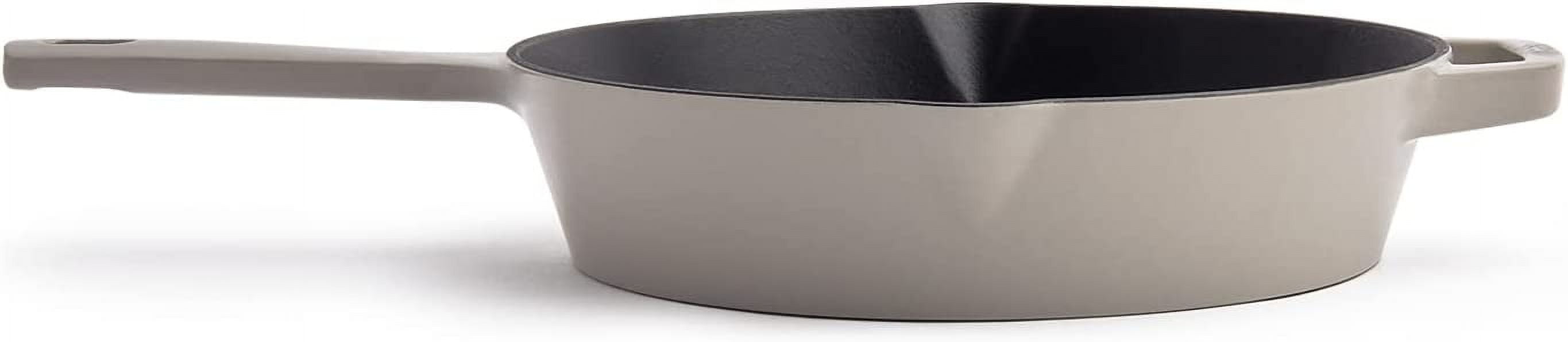 Milo by Kana 10-Inch Enameled Cast Iron Skillet | Nonstick Pre-Seasoned ...